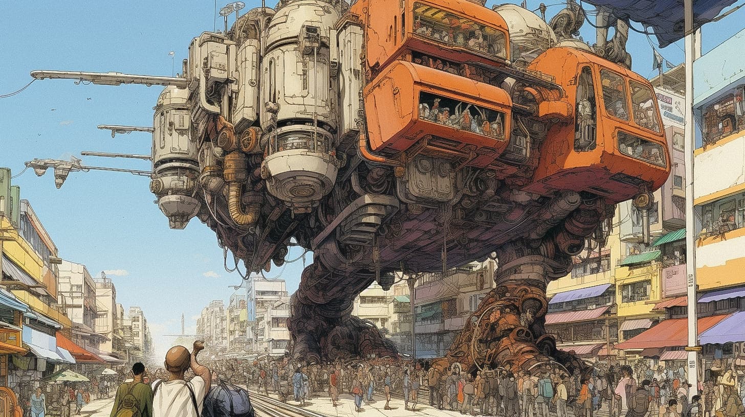 Geof Darrow Midjourney style | Andrei Kovalev's Midlibrary