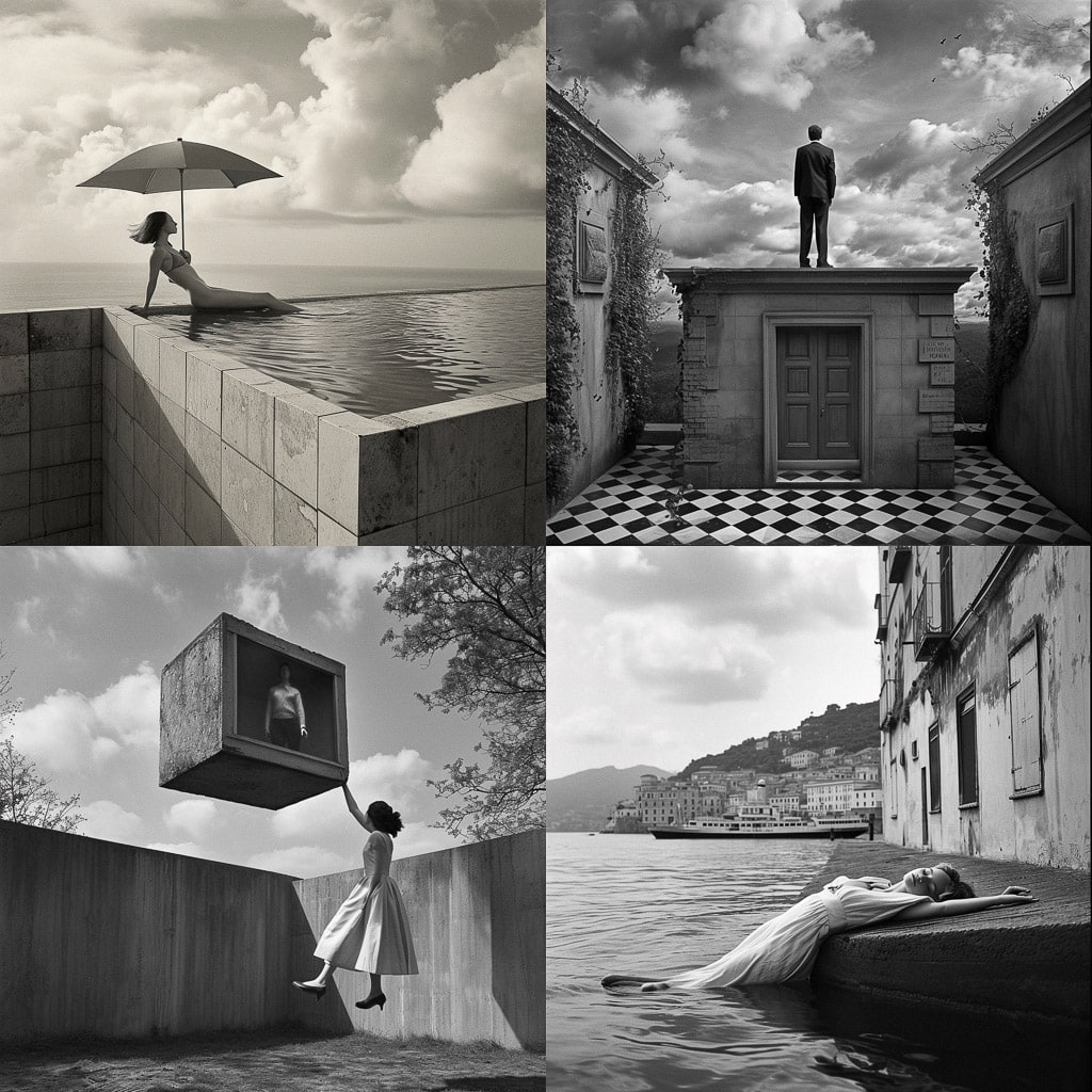 Silhouette Midjourney style | Andrei Kovalev's Midlibrary