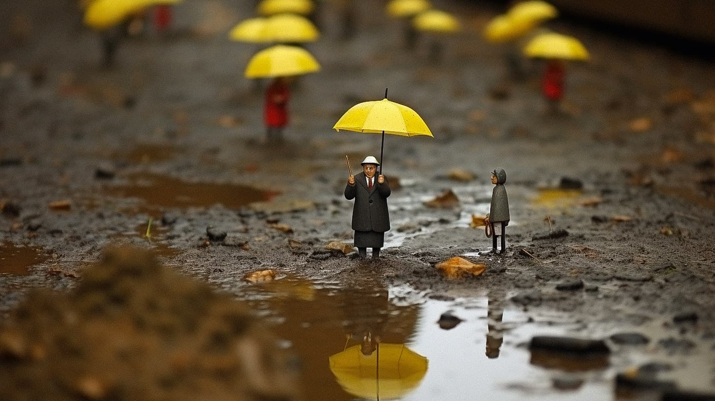Isaac Cordal Midjourney style | Andrei Kovalev's Midlibrary