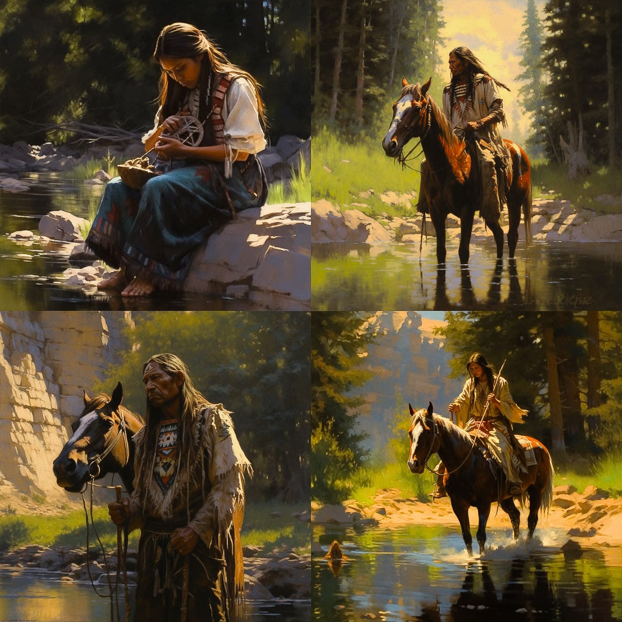 Maynard Dixon Midjourney style | Andrei Kovalev's Midlibrary