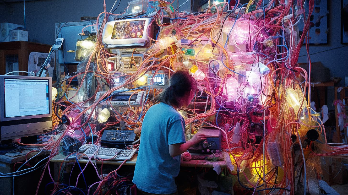 Jason Rhoades Midjourney style | Andrei Kovalev's Midlibrary