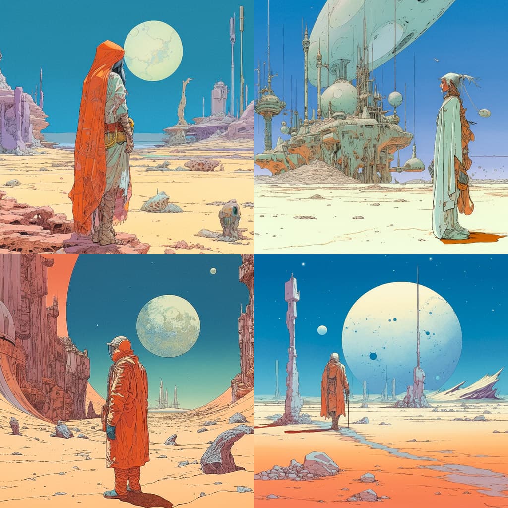 Conrad Roset Midjourney style | Andrei Kovalev's Midlibrary