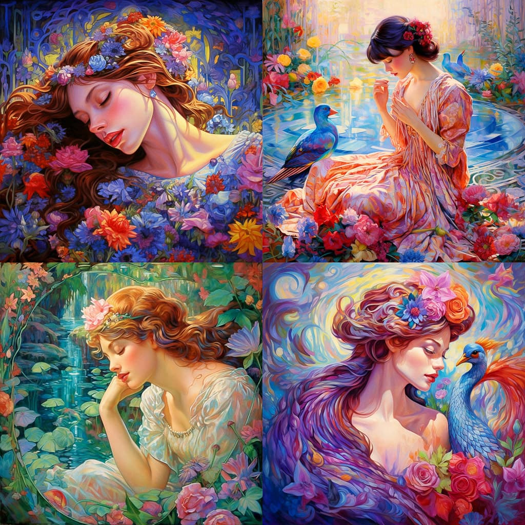 Helene Schjerfbeck Midjourney style | Andrei Kovalev's Midlibrary