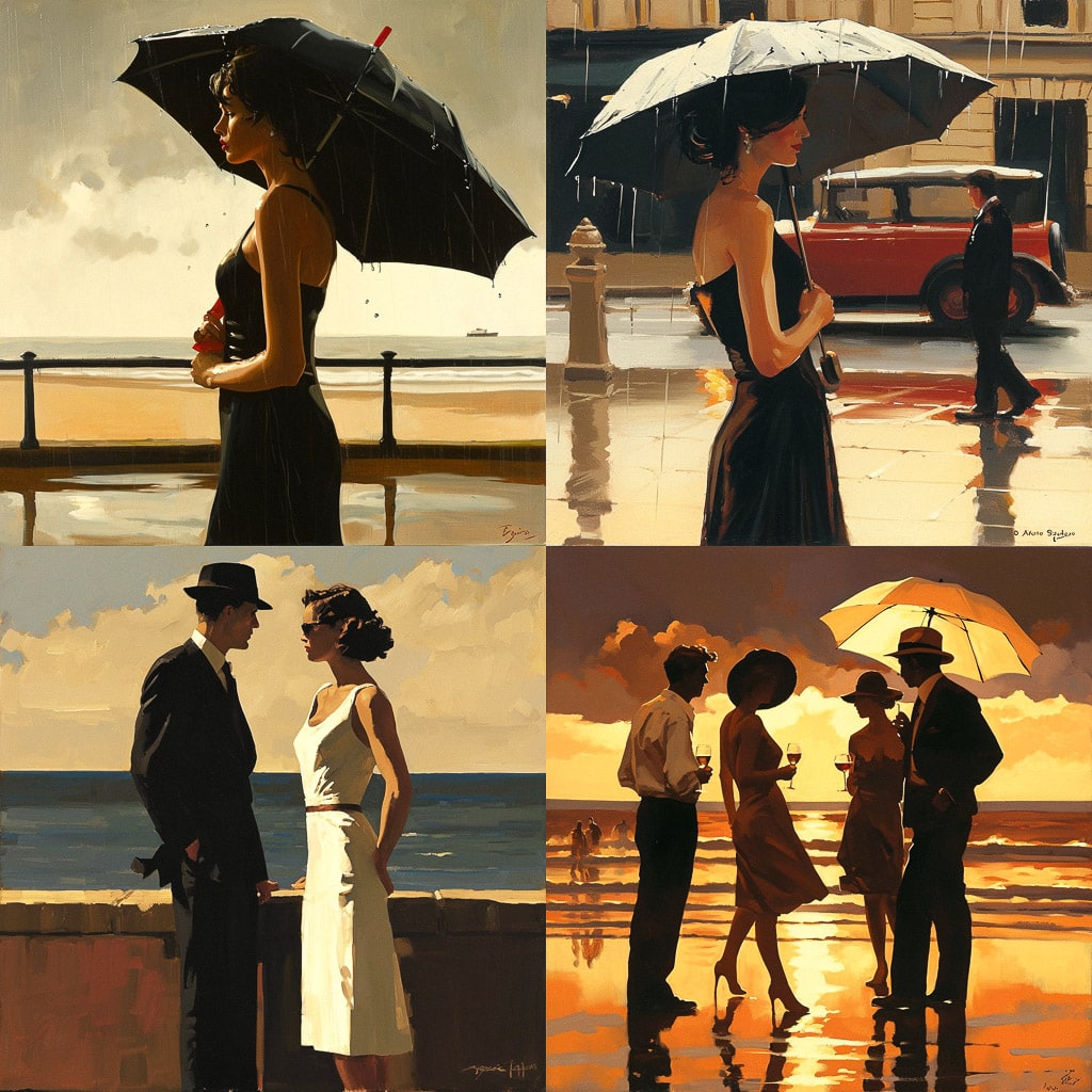 Fritz Zuber-Buhler Midjourney style | Andrei Kovalev's Midlibrary