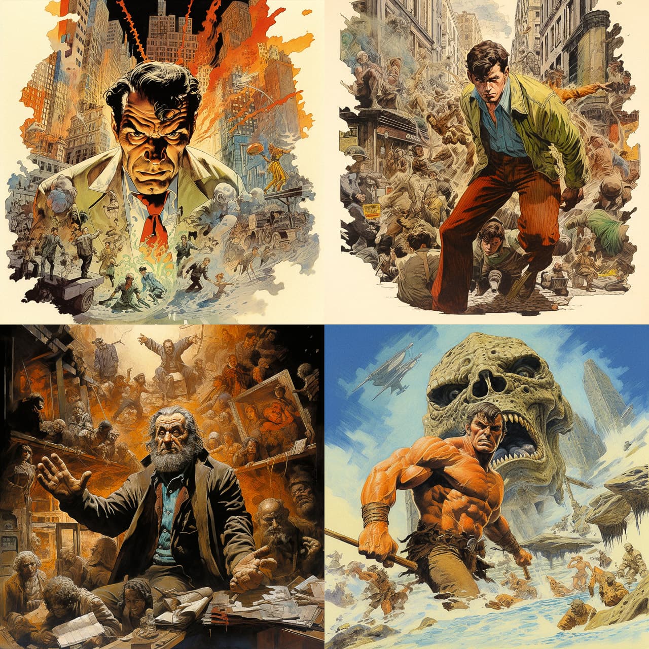 Marc Silvestri Midjourney style | Andrei Kovalev's Midlibrary