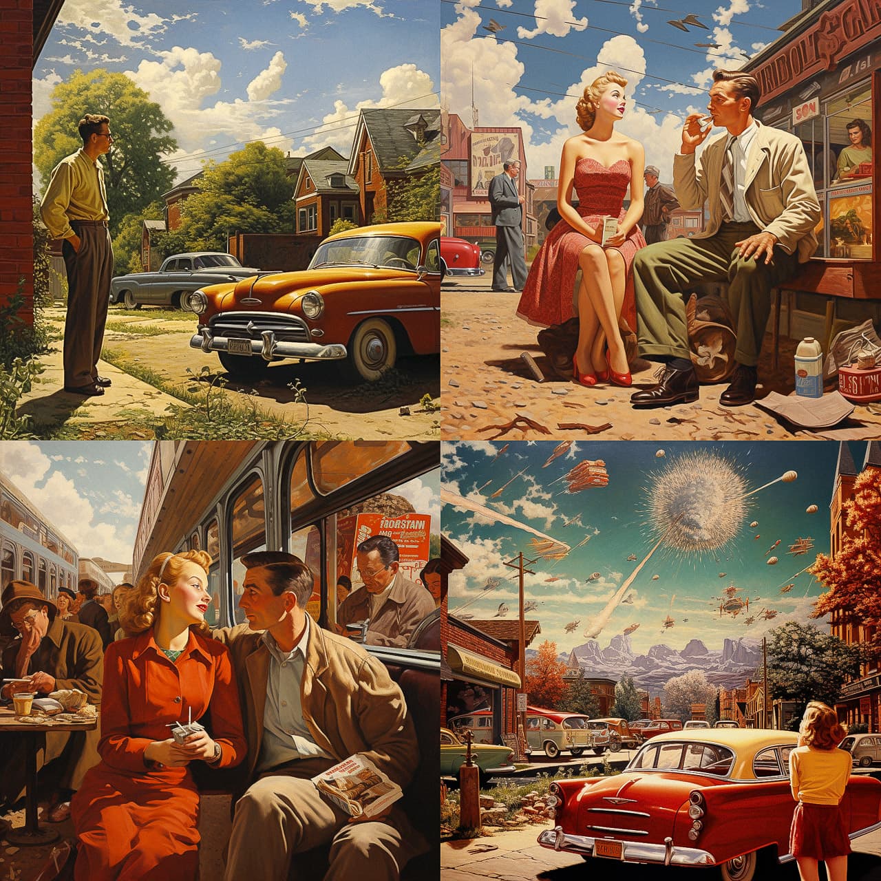 Archibald Motley Midjourney style | Andrei Kovalev's Midlibrary