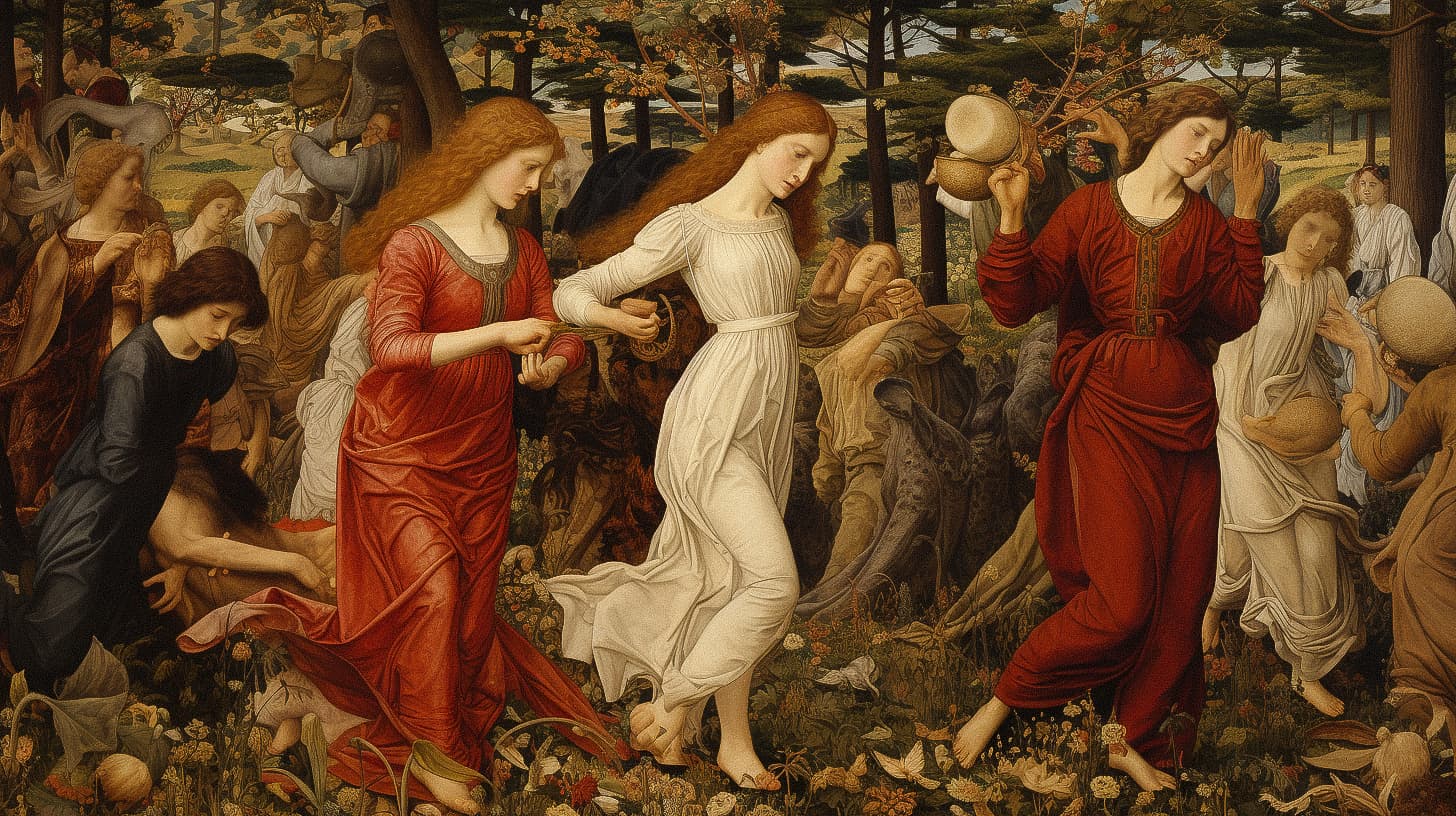 John Roddam Spencer Stanhope Midjourney style | Andrei Kovalev's Midlibrary