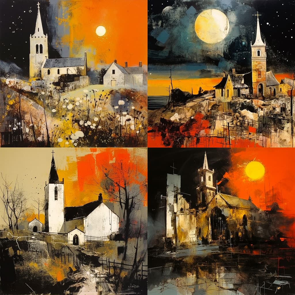 George Birrell Midjourney style | Andrei Kovalev's Midlibrary