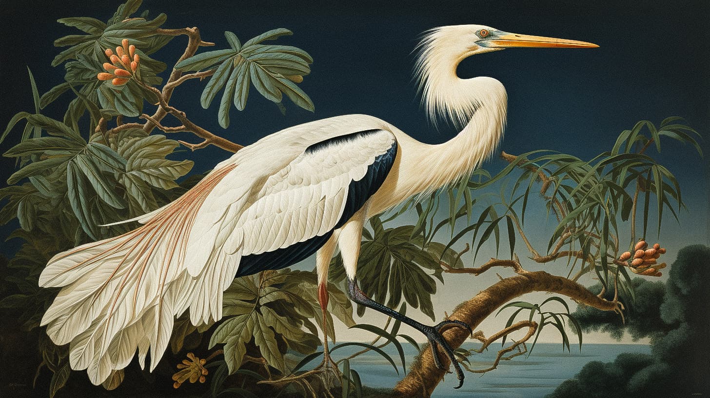 John James Audubon Midjourney style | Andrei Kovalev's Midlibrary