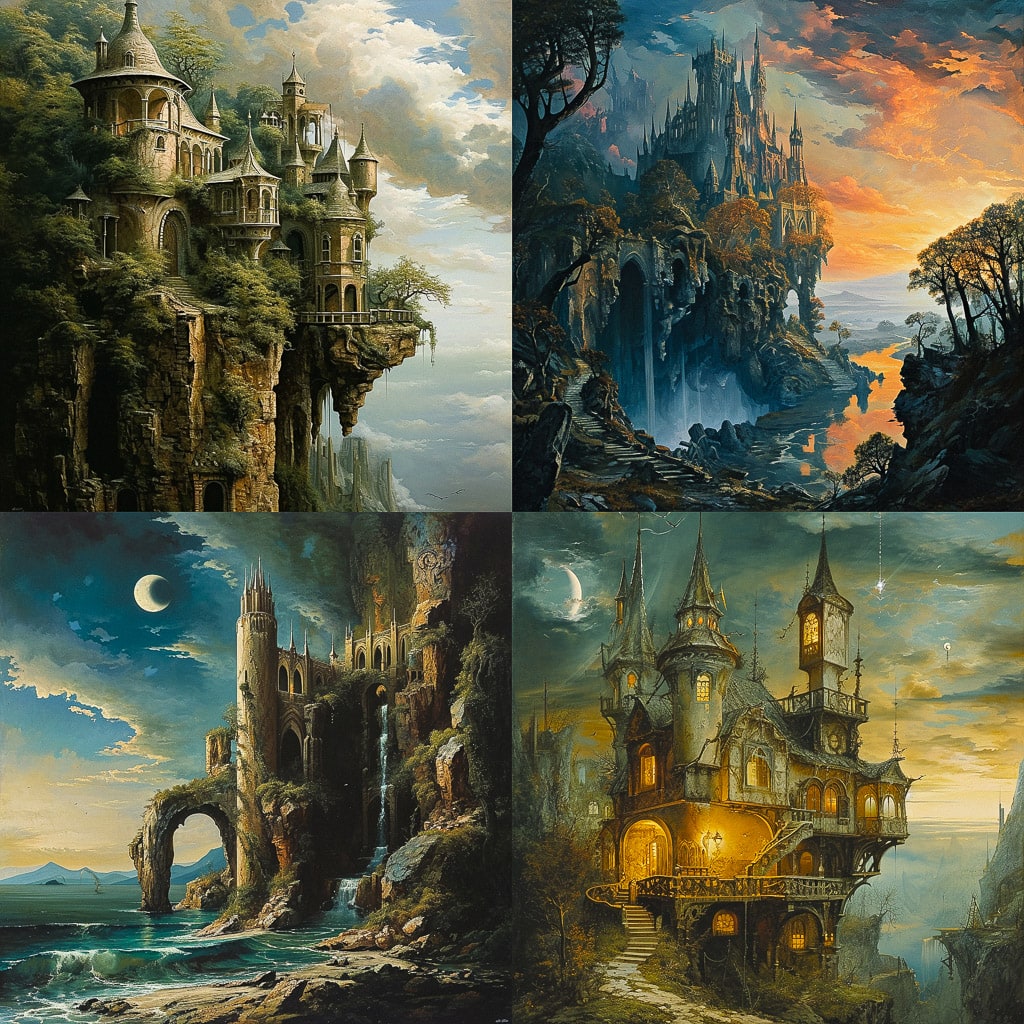 Midjourney AI Styles featuring Fantasy | Andrei Kovalev's Midlibrary