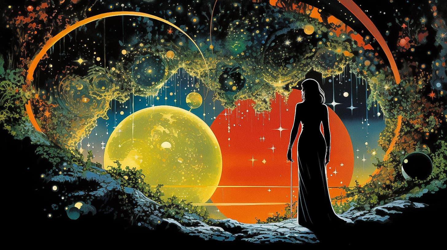 Jim Steranko Midjourney style | Andrei Kovalev's Midlibrary