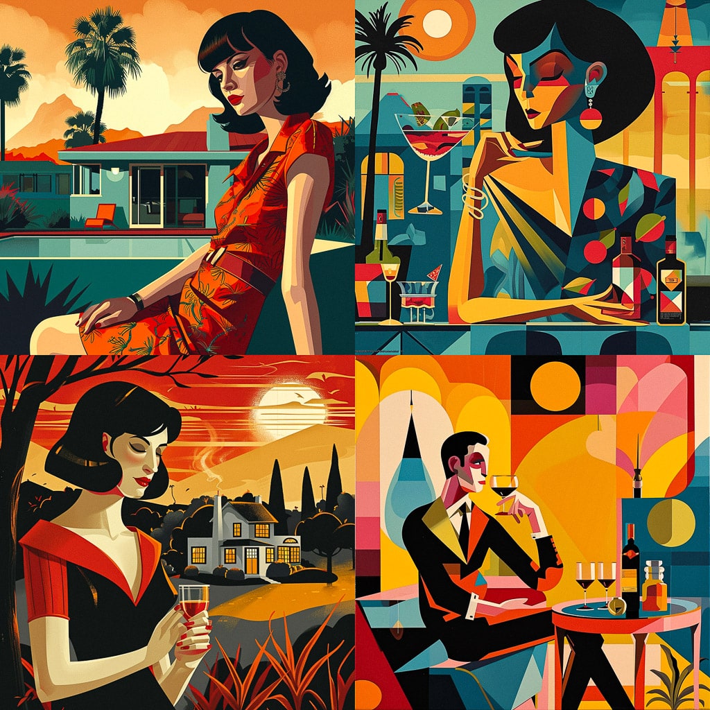 Midjourney AI Styles featuring Bold styles | Andrei Kovalev's Midlibrary