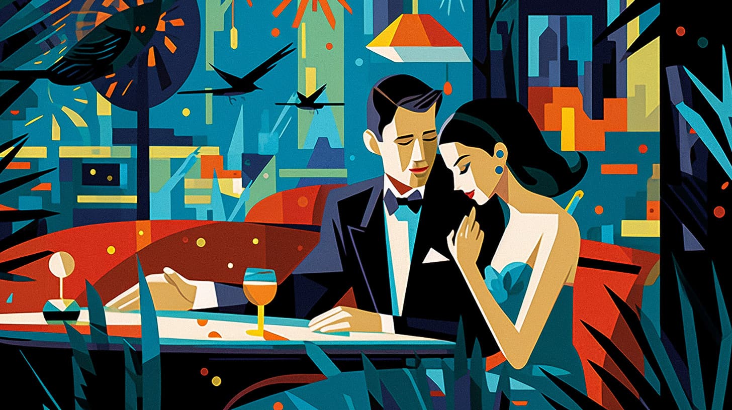 Josh Agle Midjourney style | Andrei Kovalev's Midlibrary