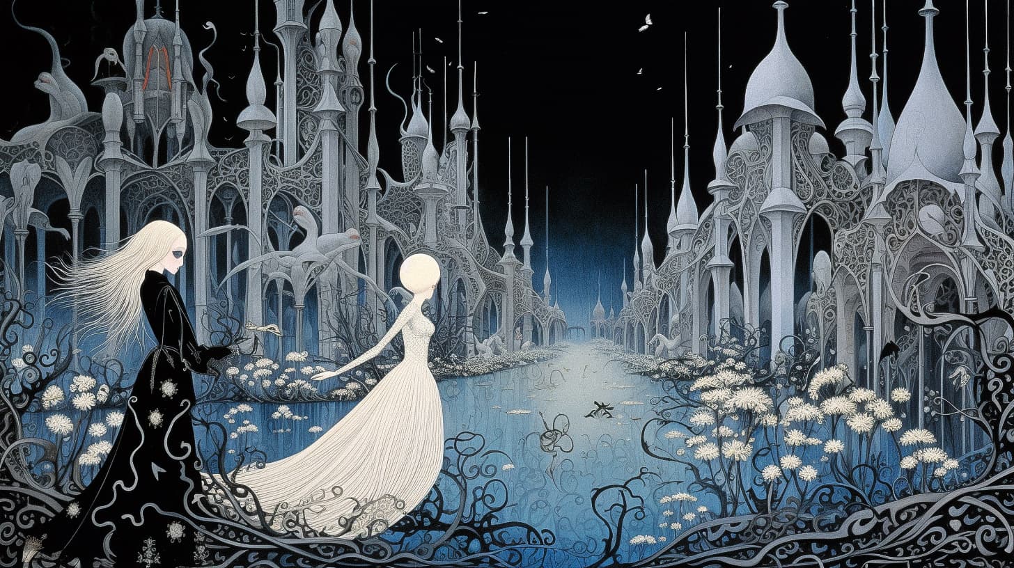 Kay Nielsen Midjourney style | Andrei Kovalev's Midlibrary