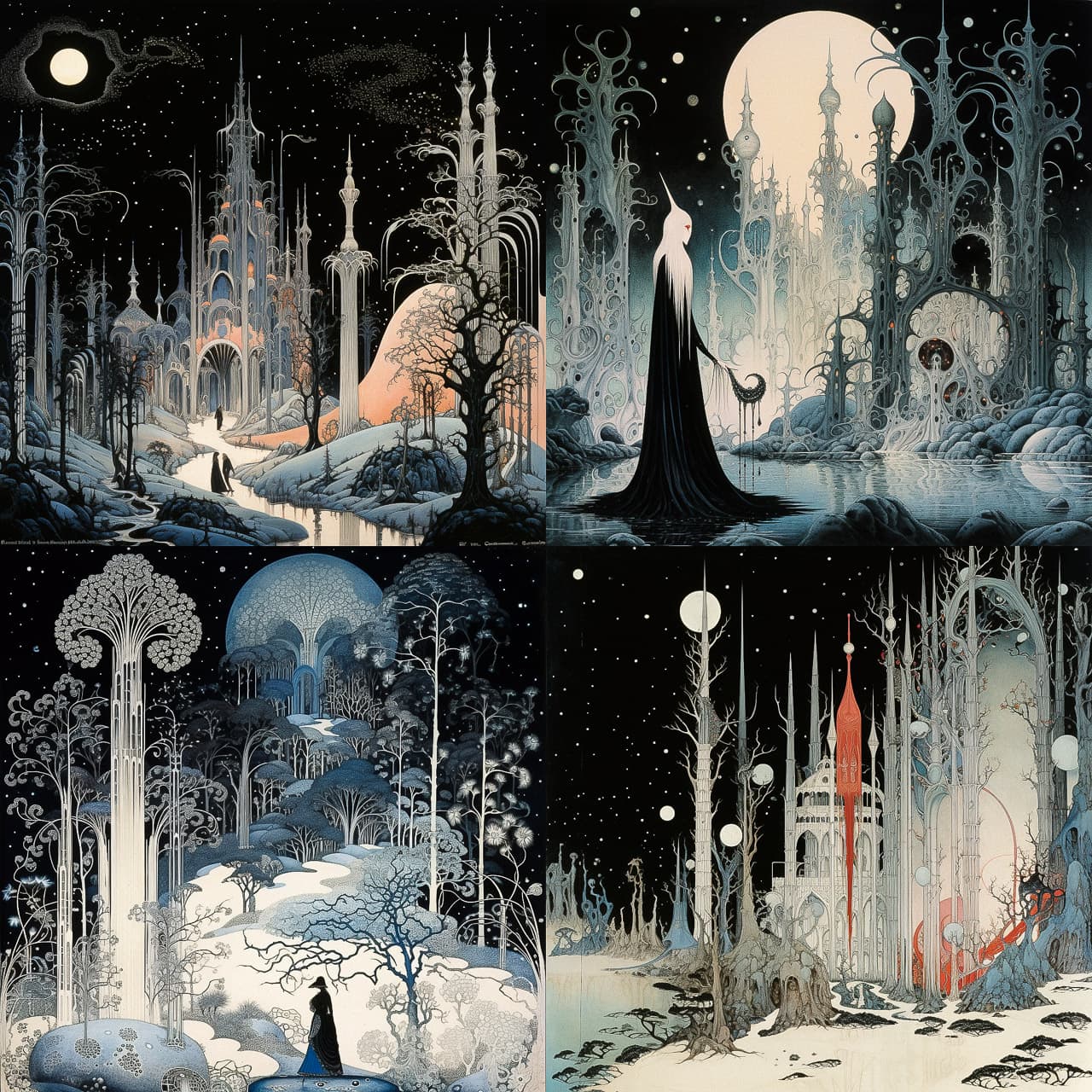 Margaret Tarrant Midjourney style | Andrei Kovalev's Midlibrary