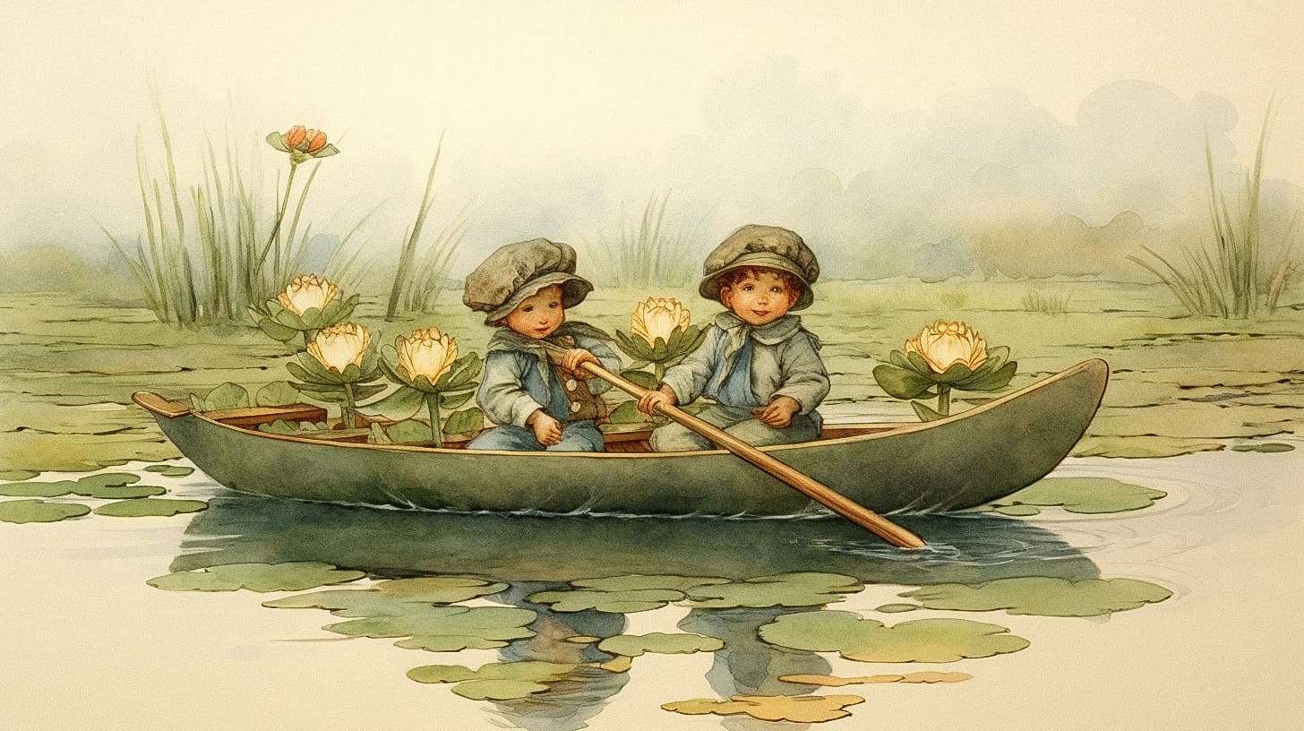 Kate Greenaway Midjourney style | Andrei Kovalev's Midlibrary