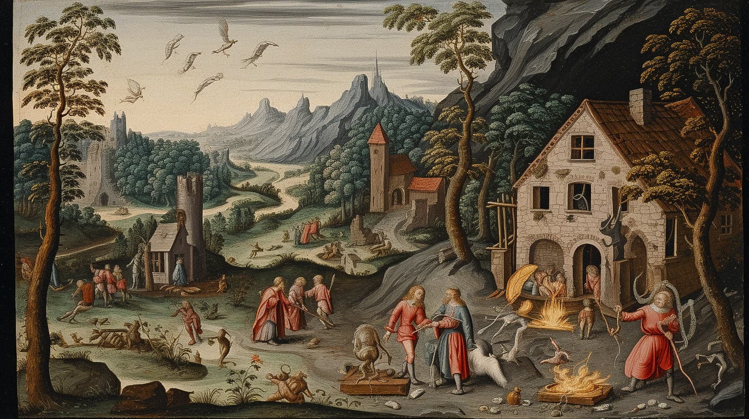 Matthaus Merian the Elder Midjourney style | Andrei Kovalev's Midlibrary