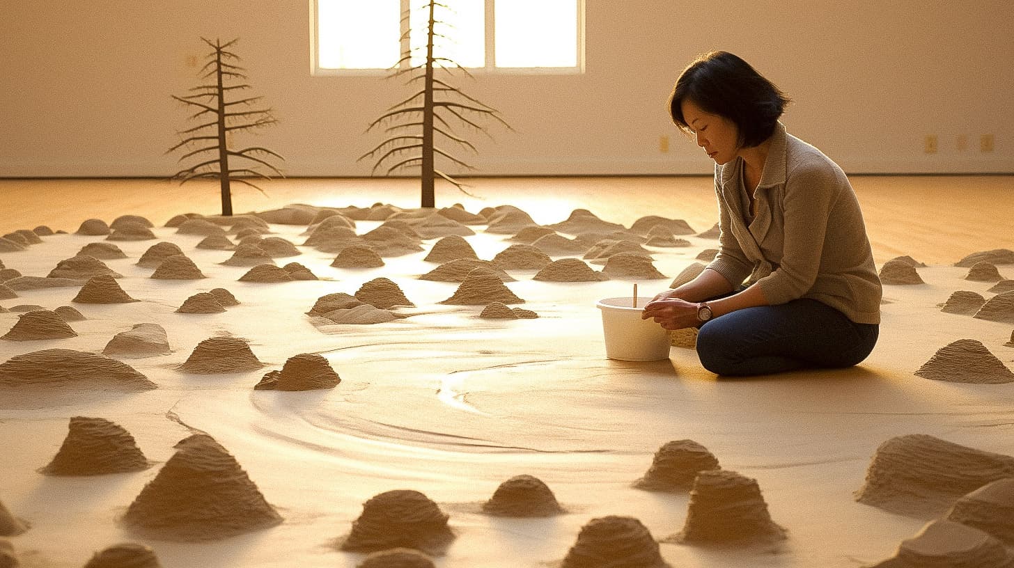 Maya Lin Midjourney style | Andrei Kovalev's Midlibrary