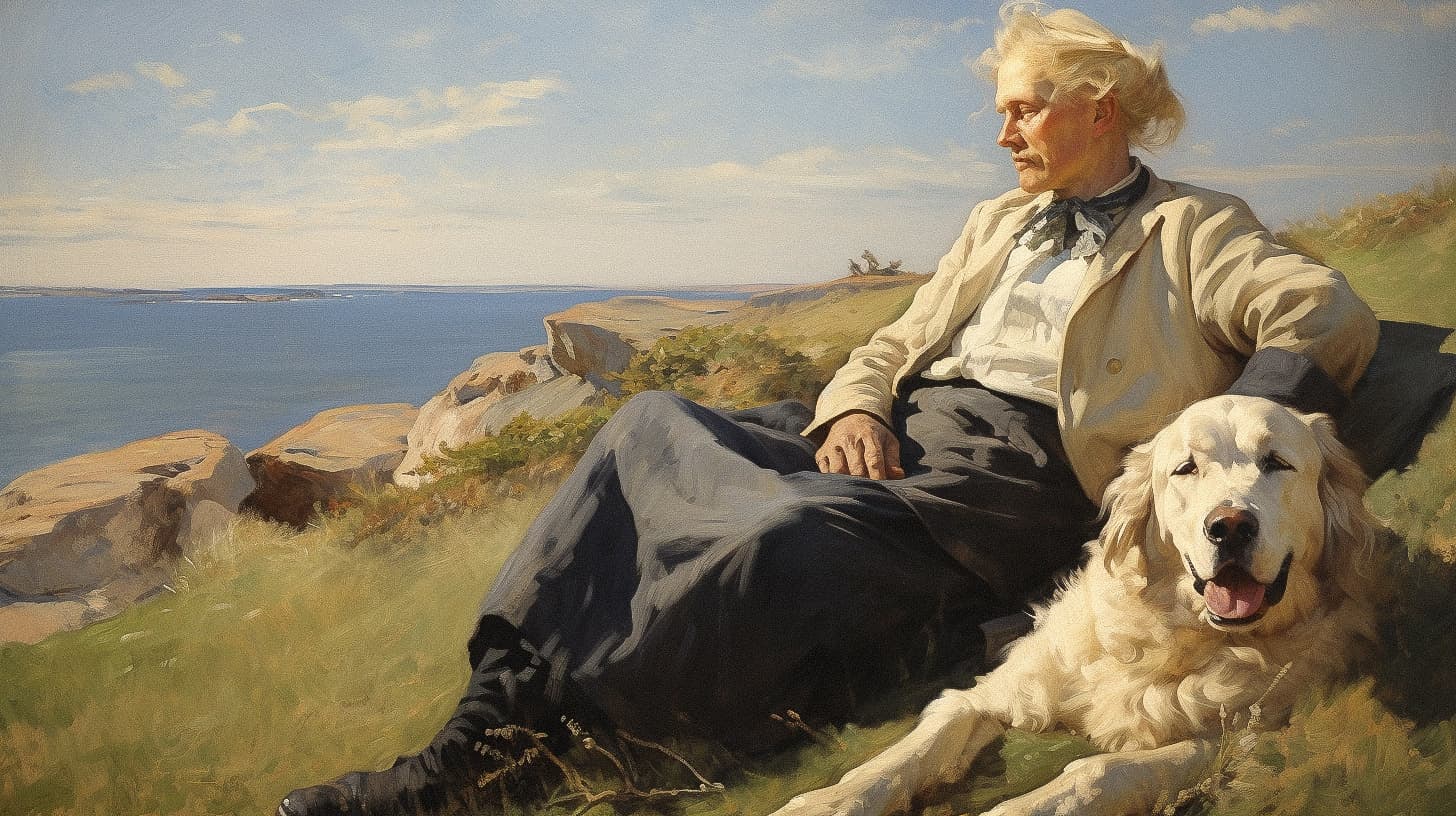 Michael Ancher Midjourney style | Andrei Kovalev's Midlibrary