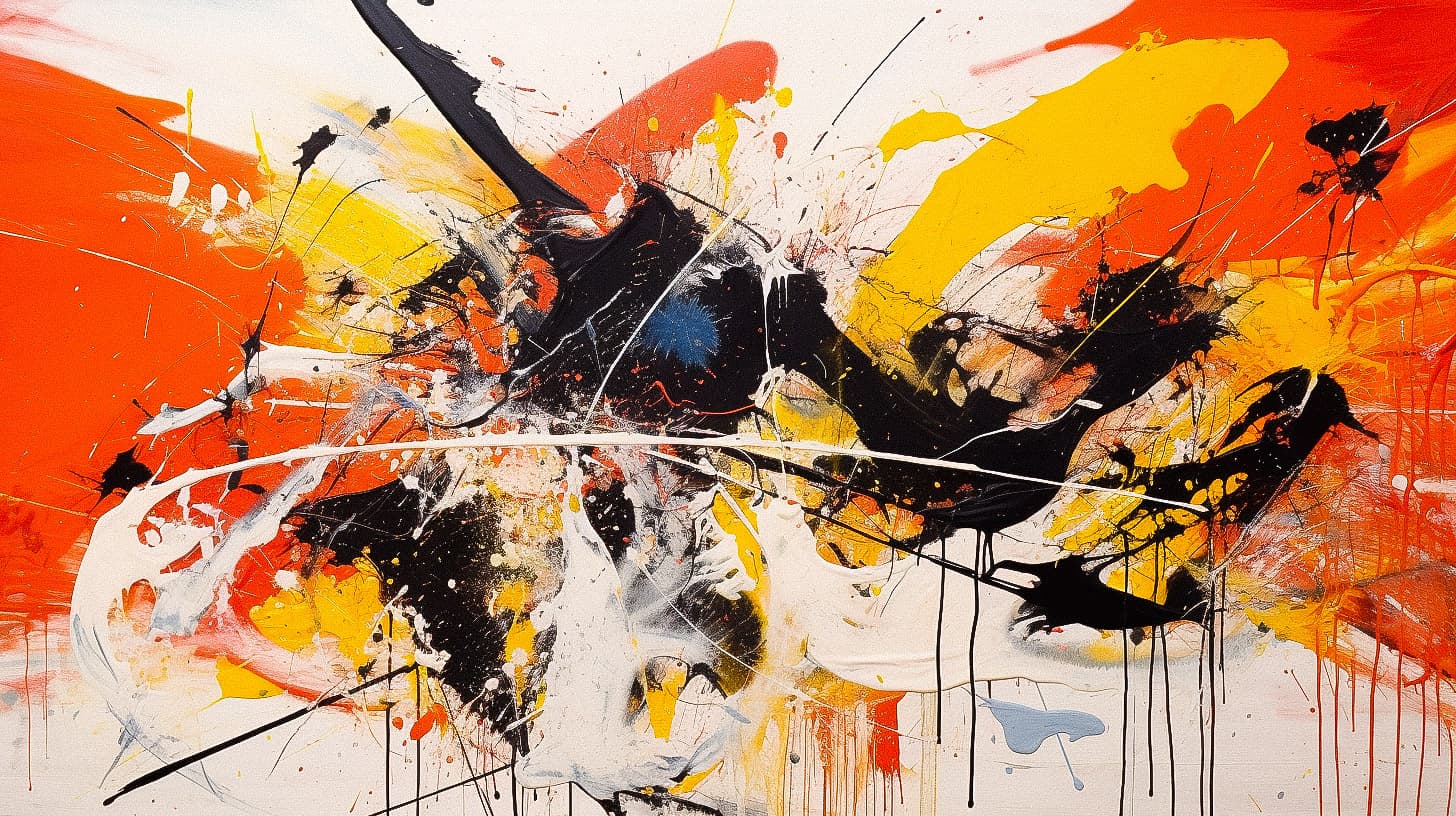 Norman Bluhm Midjourney style | Andrei Kovalev's Midlibrary