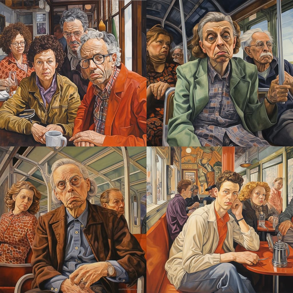 Serge Marshennikov Midjourney style | Andrei Kovalev's Midlibrary