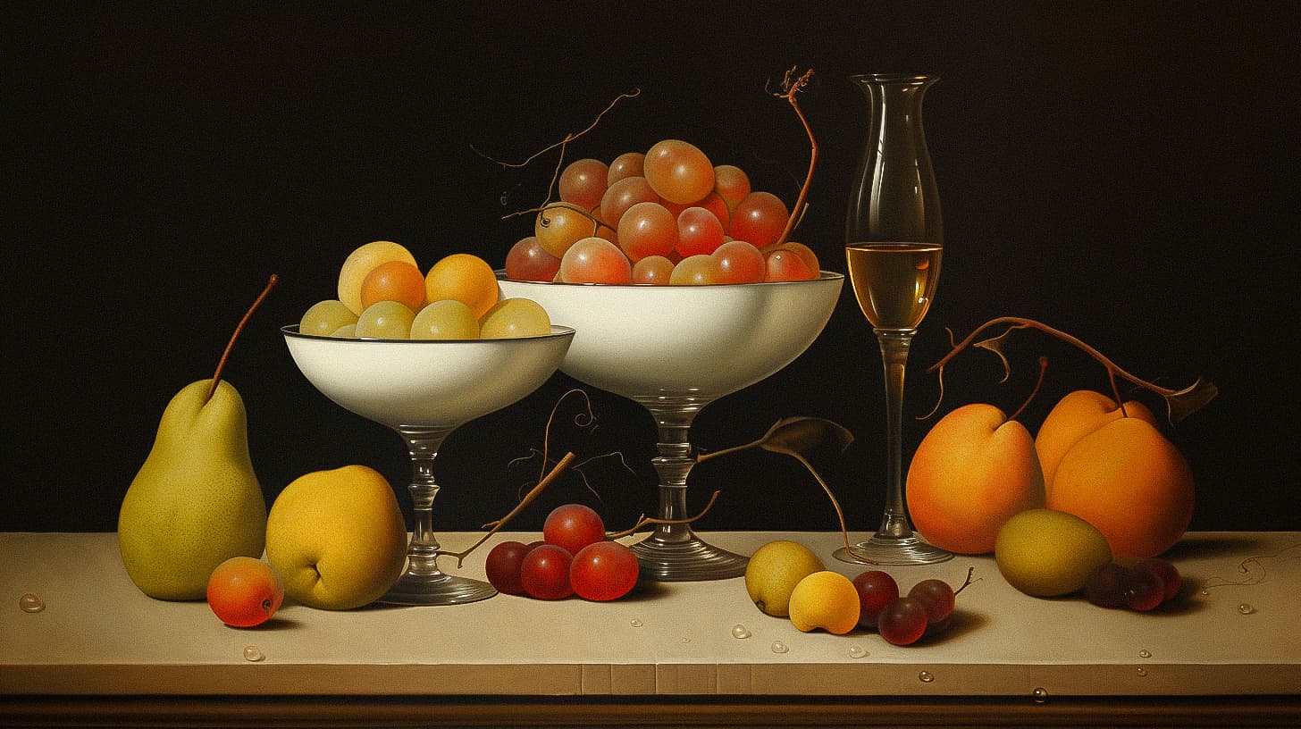 Raphaelle Peale Midjourney style | Andrei Kovalev's Midlibrary