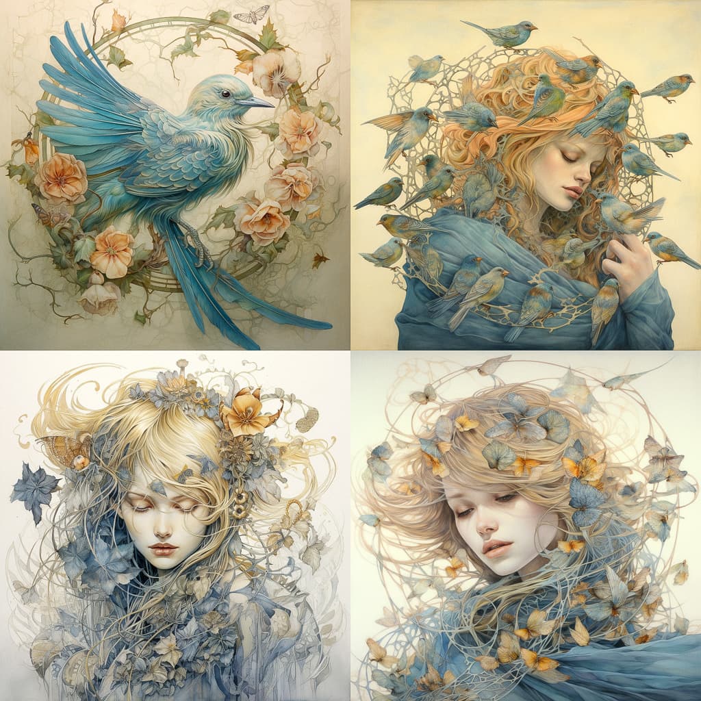 Callie Fink Midjourney style | Andrei Kovalev's Midlibrary