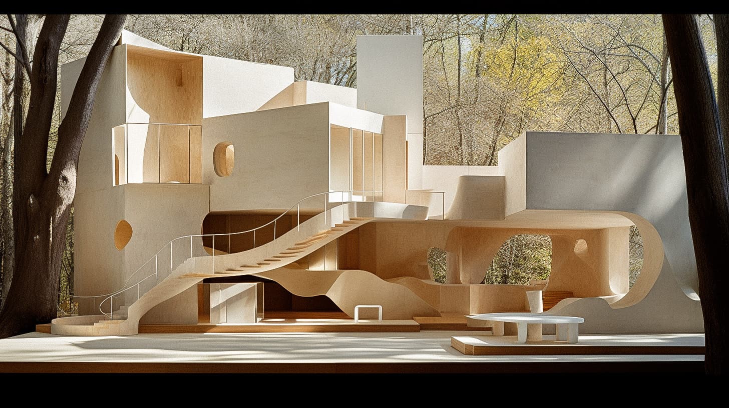 Steven Holl Midjourney style | Andrei Kovalev's Midlibrary