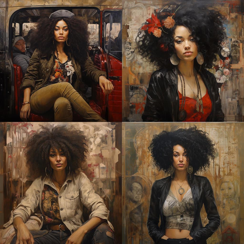 Daphne Odjig Midjourney style | Andrei Kovalev's Midlibrary