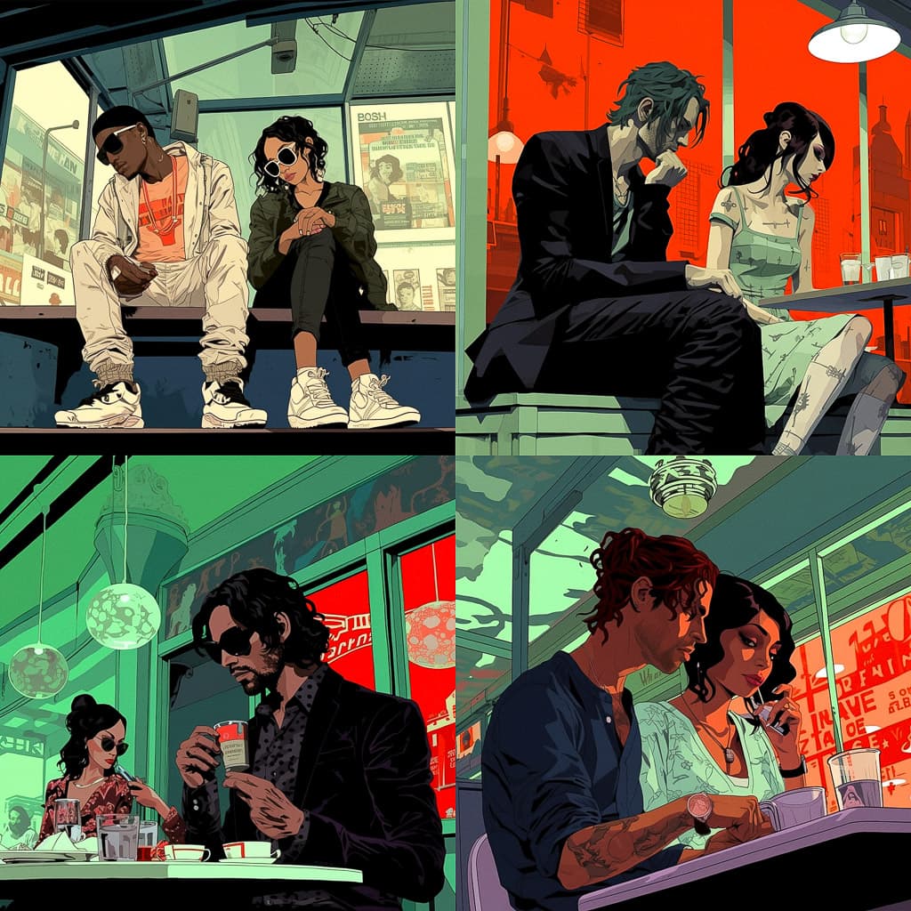 Josan Gonzalez Midjourney style | Andrei Kovalev's Midlibrary