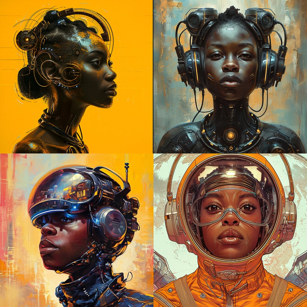 Midjourney AI Styles featuring Portraits | Andrei Kovalev's Midlibrary