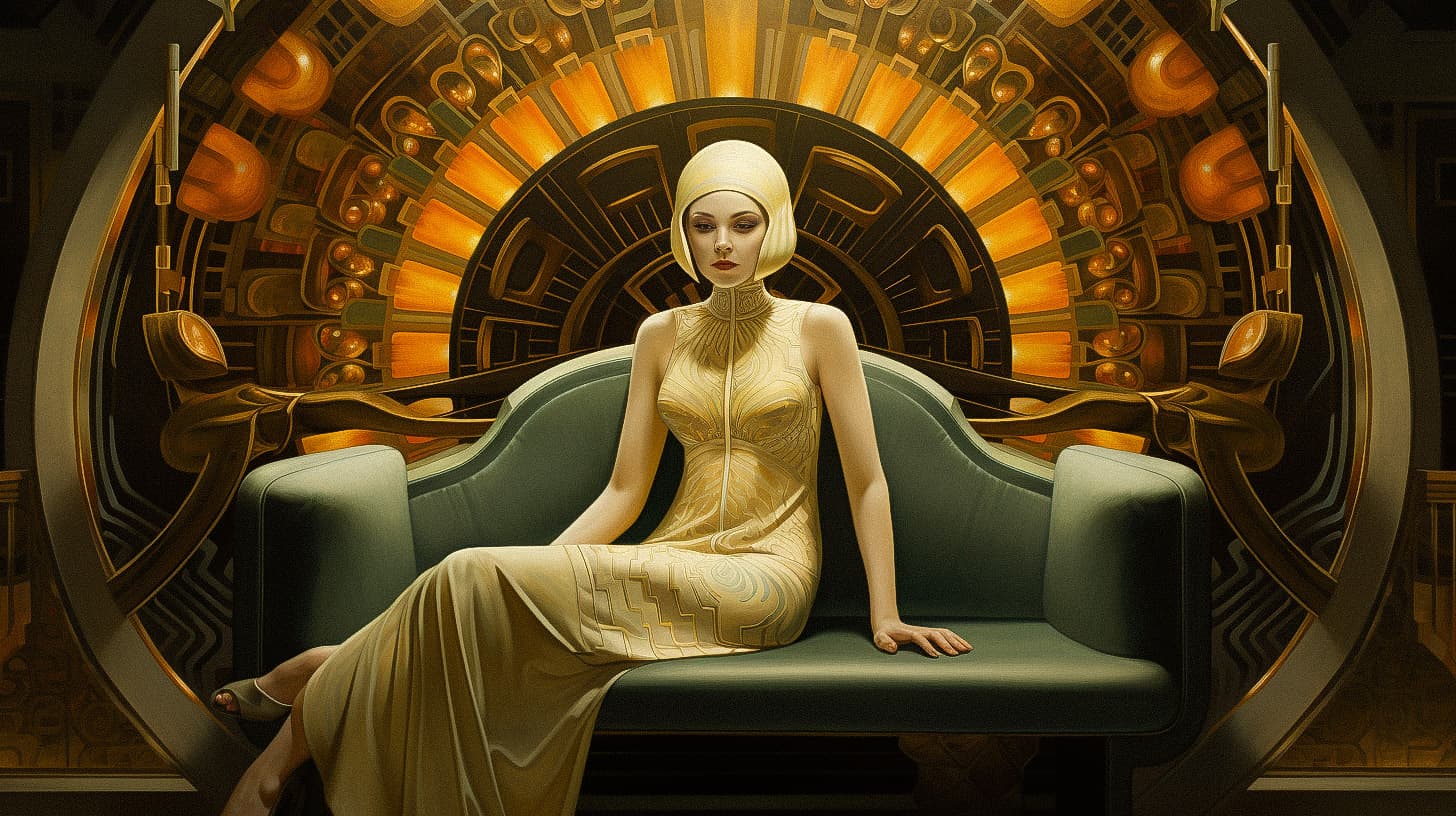 Art Deco Midjourney style | Andrei Kovalev's Midlibrary