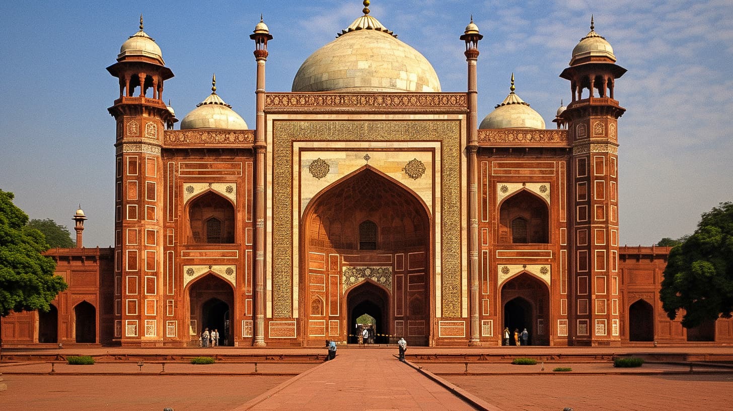 Mughal architecture Midjourney style | Andrei Kovalev's Midlibrary