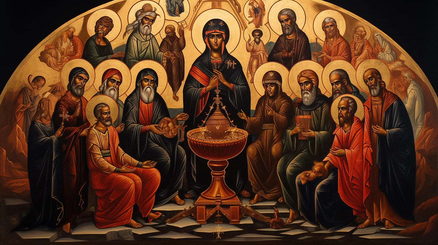 Orthodox icon Midjourney style | Andrei Kovalev's Midlibrary