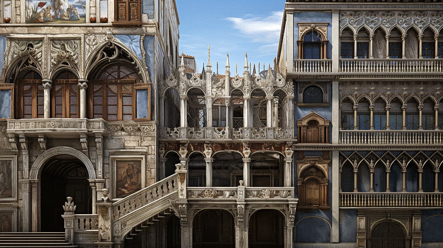 Renaissance architecture Midjourney style | Andrei Kovalev's Midlibrary