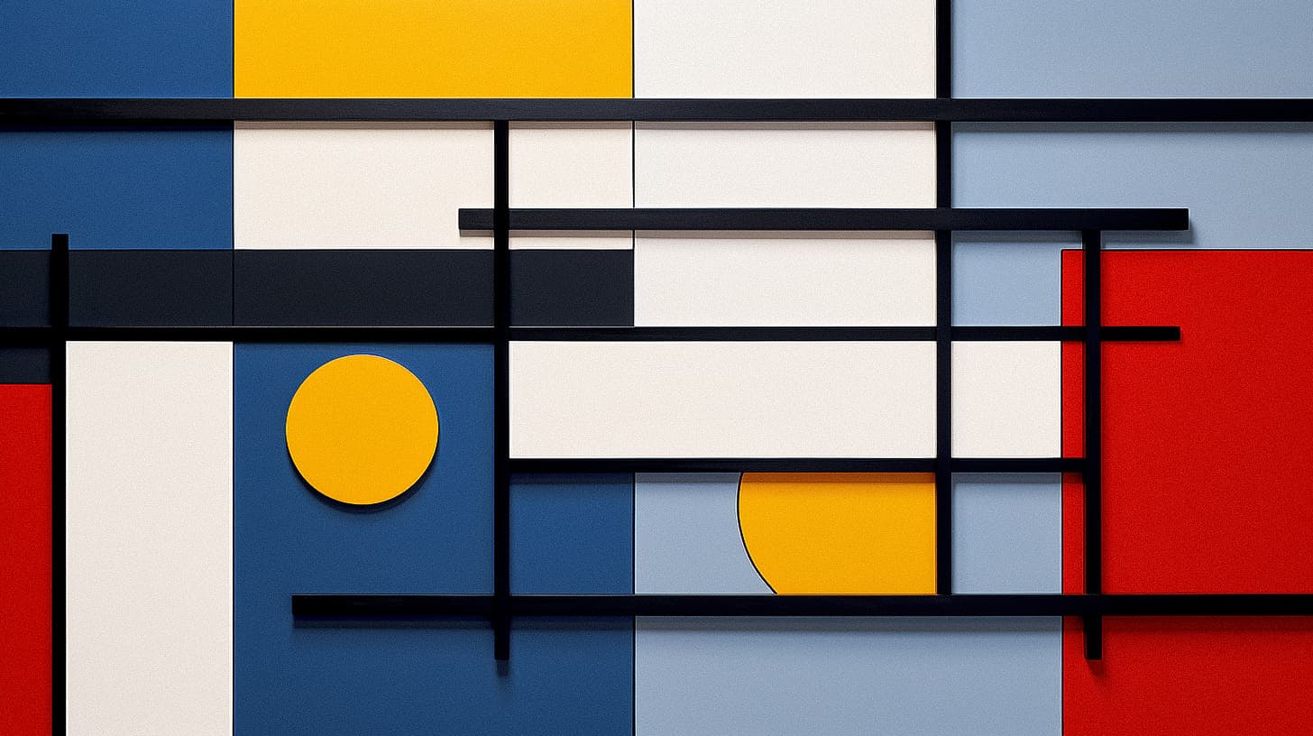 De Stijl Midjourney style | Andrei Kovalev's Midlibrary