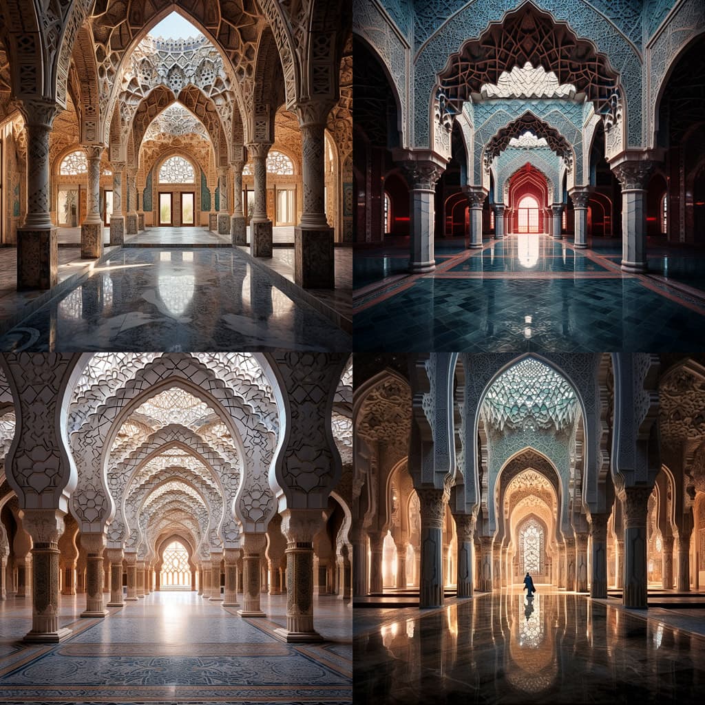 Postmodern architecture Midjourney style | Andrei Kovalev's Midlibrary