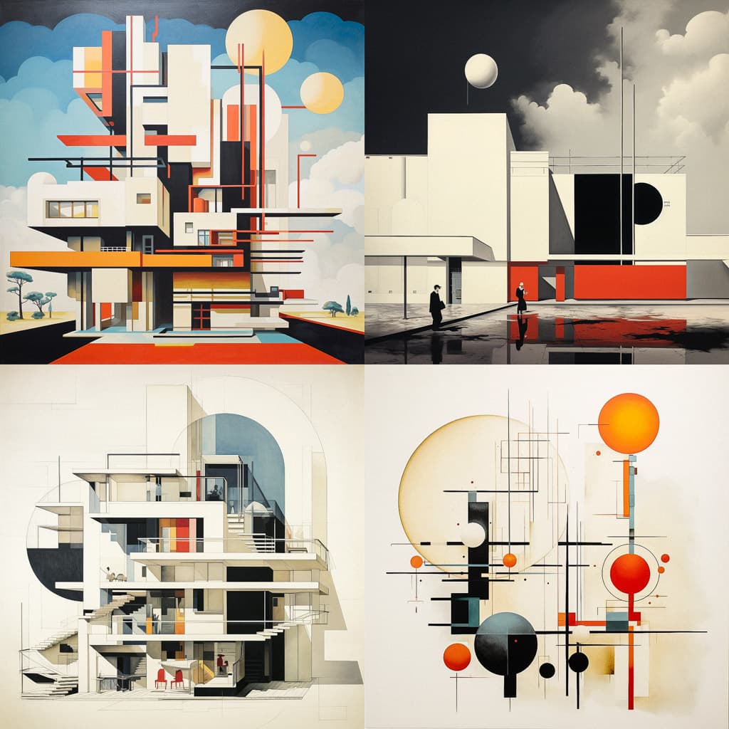 Hypermodernism Midjourney style | Andrei Kovalev's Midlibrary