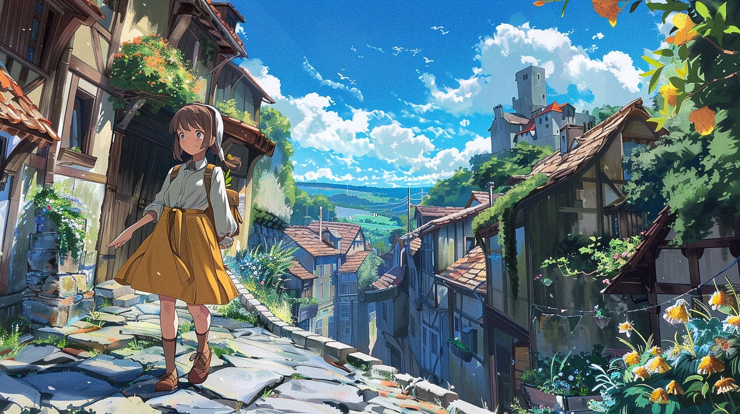 Isekai anime style Midjourney style | Andrei Kovalev's Midlibrary