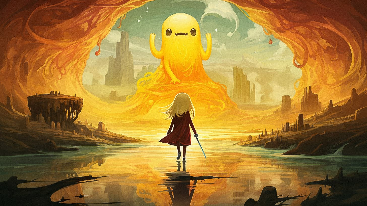 Adventure Time Midjourney style | Andrei Kovalev's Midlibrary