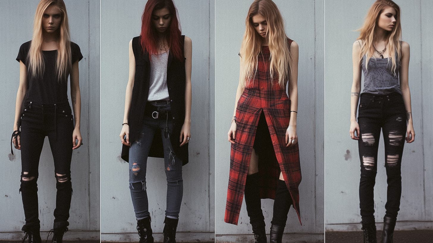 Grunge fashion Midjourney style | Andrei Kovalev's Midlibrary