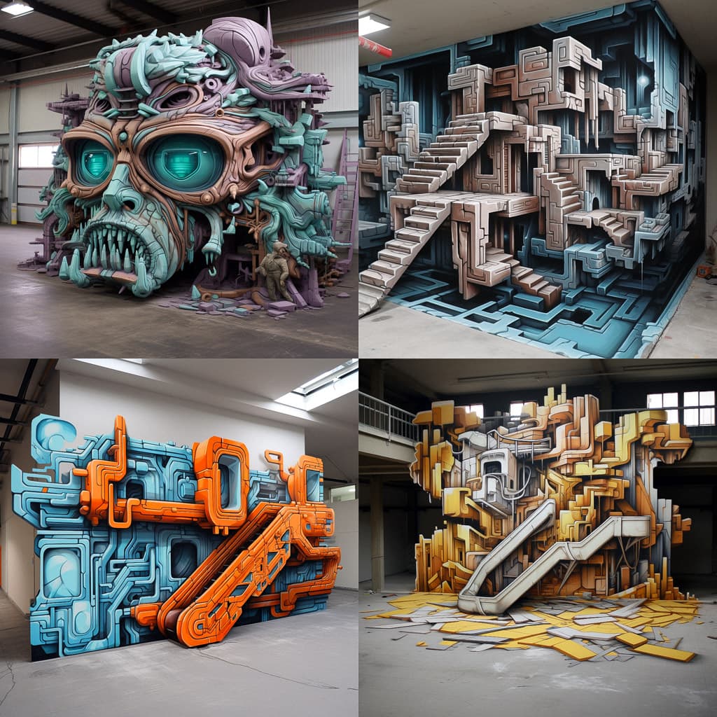 Cross processing print Midjourney style | Andrei Kovalev's Midlibrary