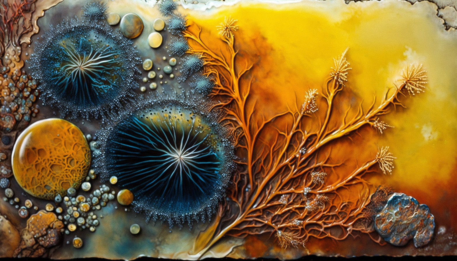 Encaustic paint Midjourney style | Andrei Kovalev's Midlibrary