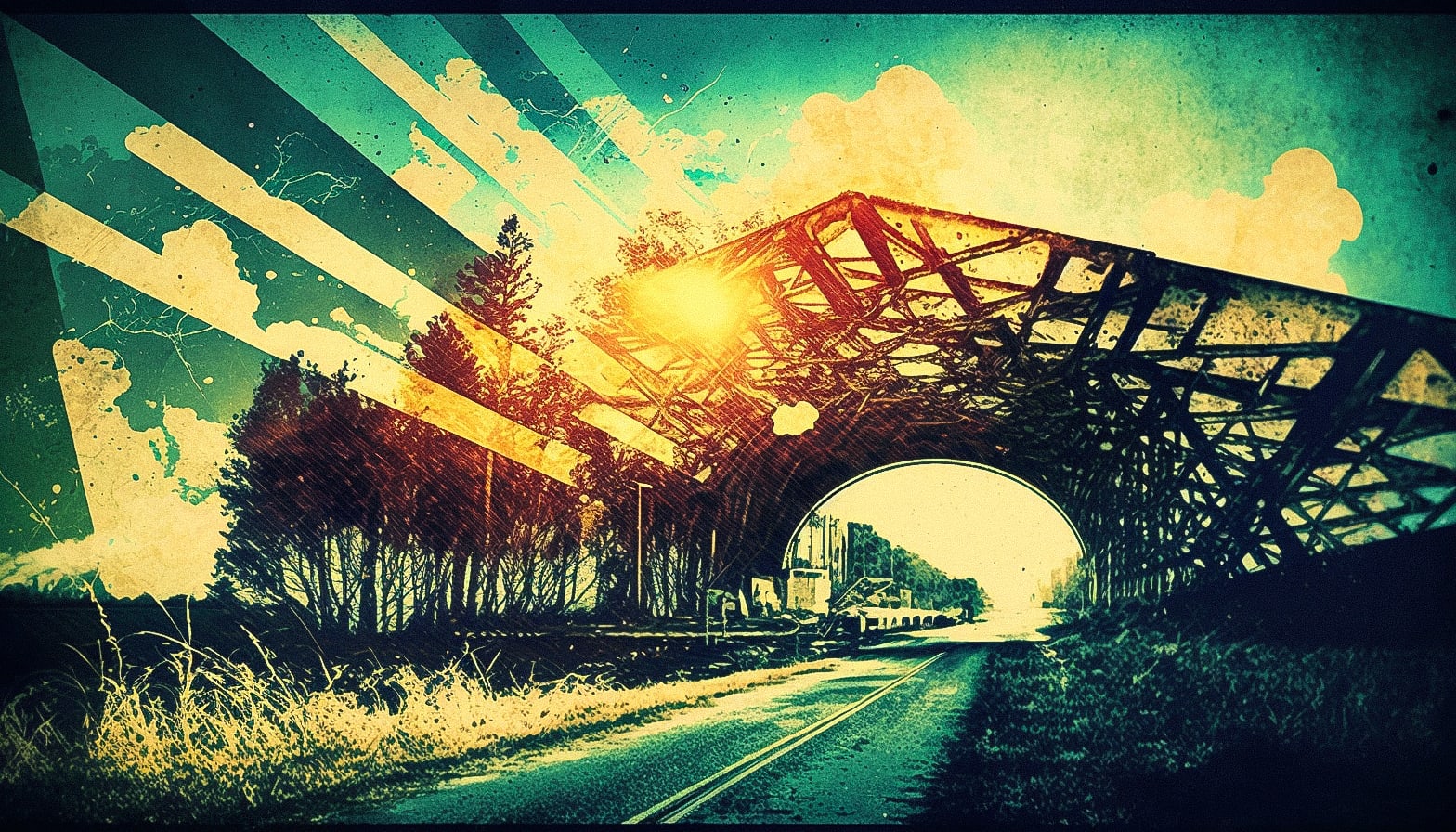 Cross processing print Midjourney style | Andrei Kovalev's Midlibrary