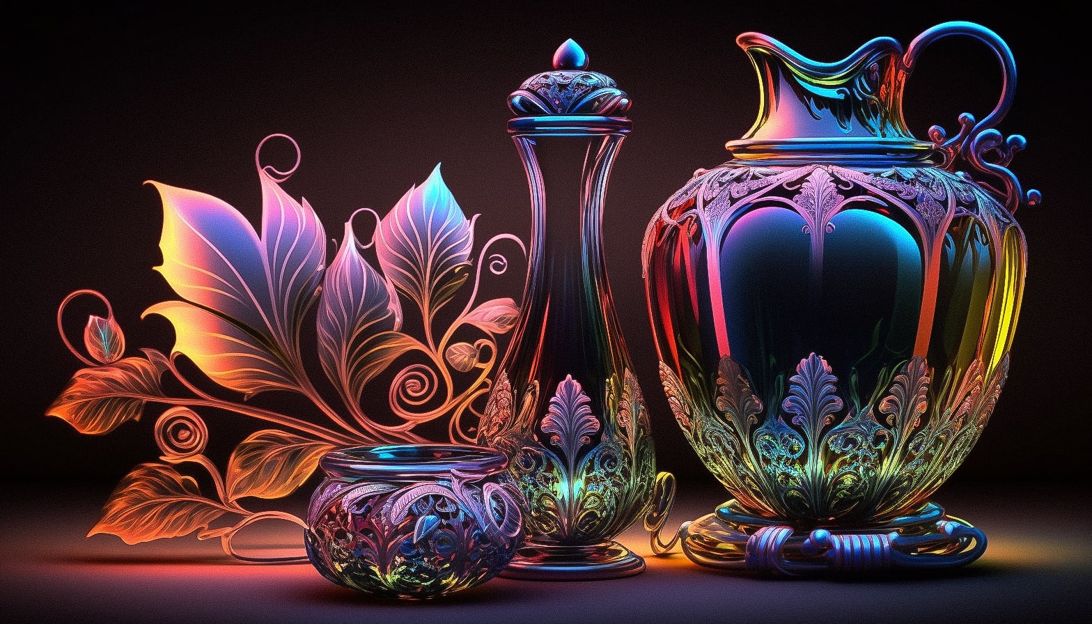 Carnival glass Midjourney style | Andrei Kovalev's Midlibrary