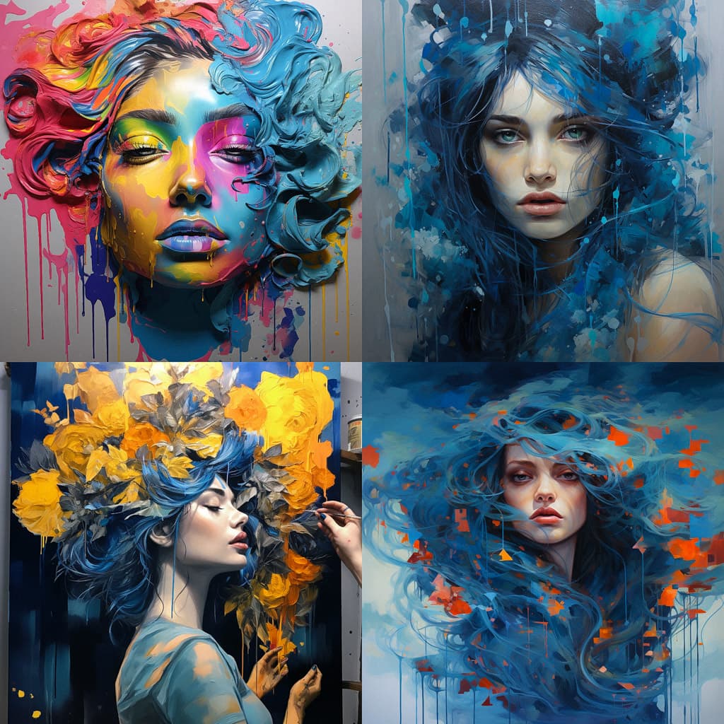 Midjourney AI Styles featuring Portraits | Andrei Kovalev's Midlibrary