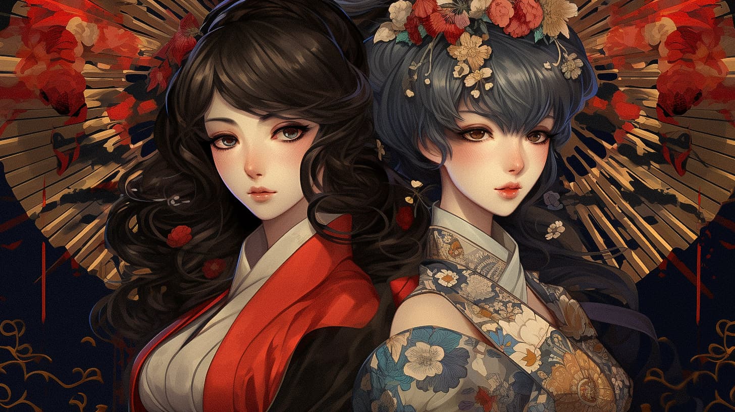 Jidaimono anime style Midjourney style | Andrei Kovalev's Midlibrary