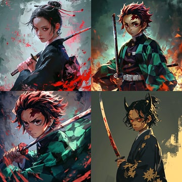 Kubo And The Two Strings Midjourney style | Andrei Kovalev's Midlibrary