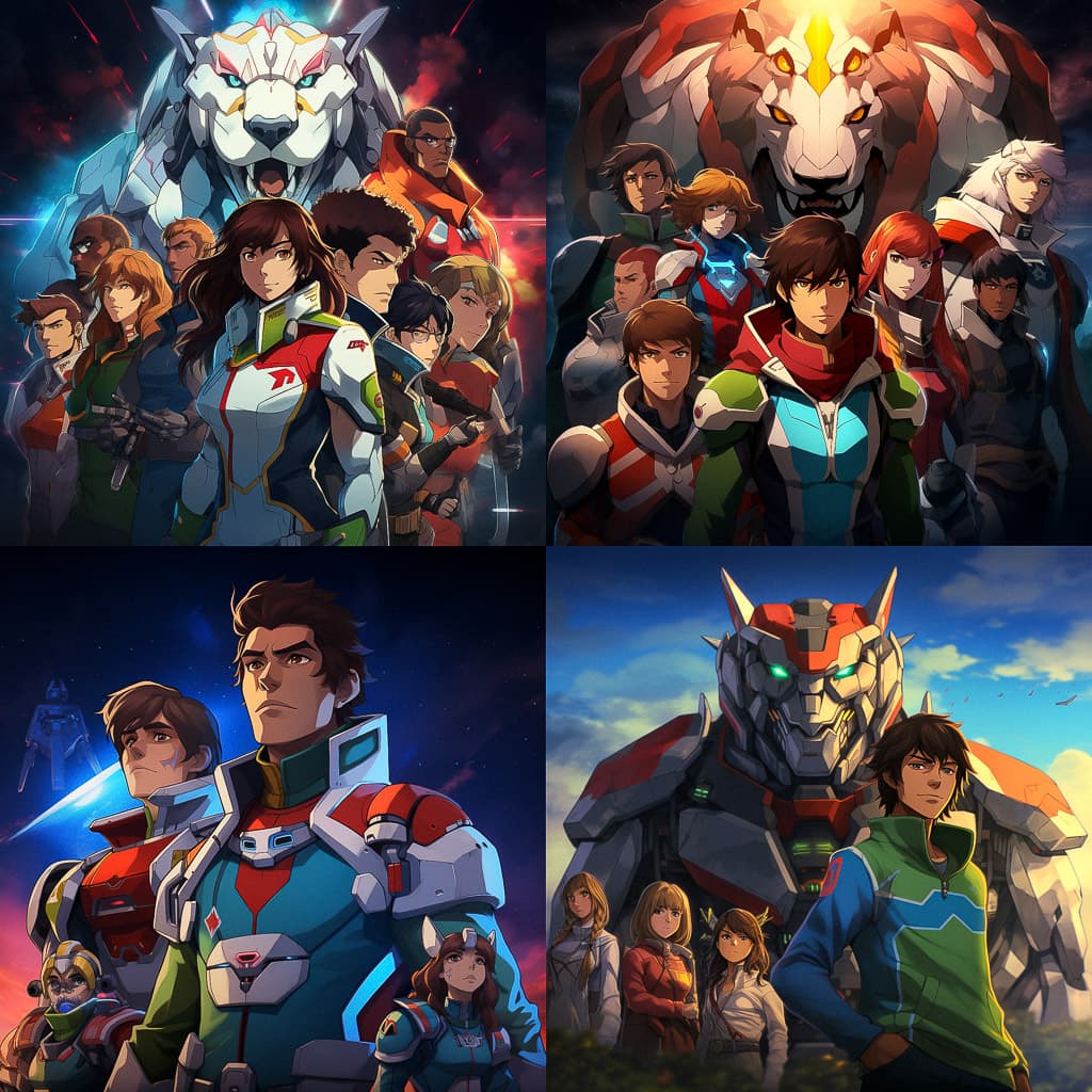 Tatsunoko Production studio Midjourney style | Andrei Kovalev's Midlibrary