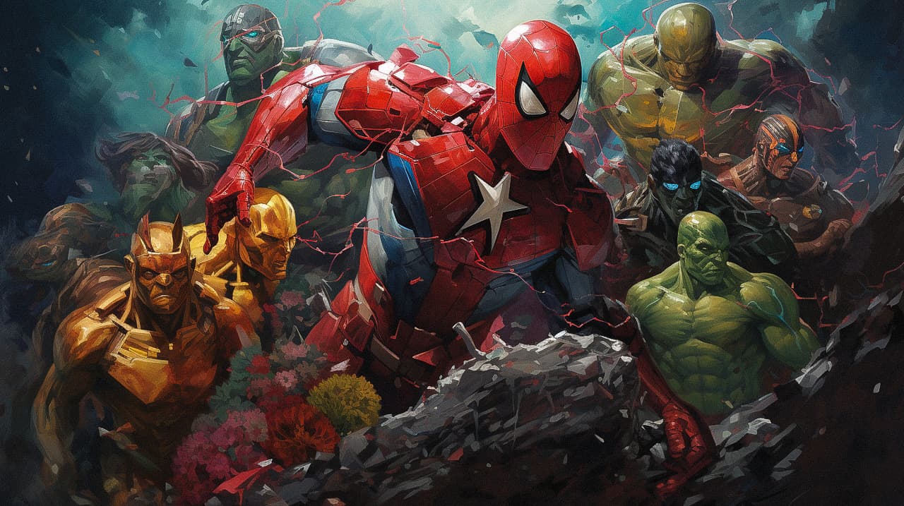 Marvel Midjourney style | Andrei Kovalev's Midlibrary